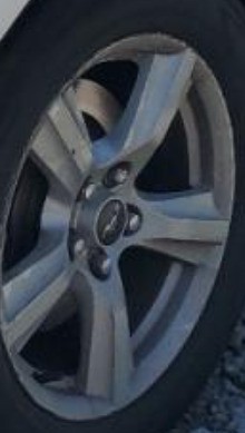 2017 Mustang OE Wheel 17x7-1/2 5 Spoke Sparkle Silver Ford | eBay