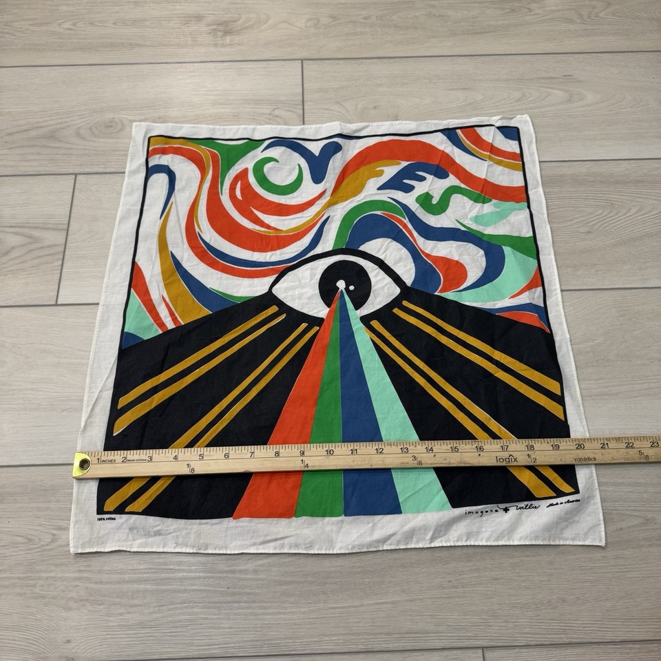 Imogene + Willie 100% otton Austin City Limits ACL Fest Bandana 20”x20 ...