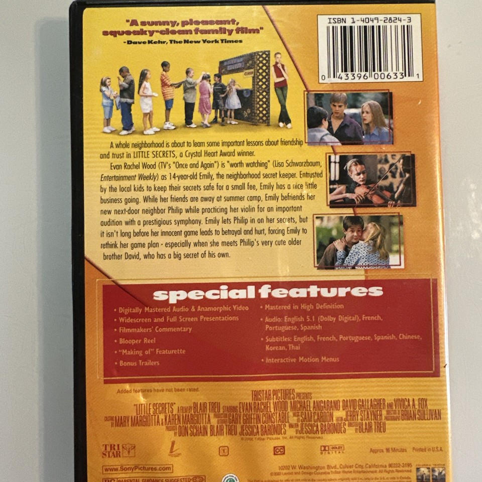 Little Secrets DVD | eBay