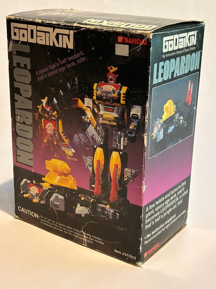 Bandai GODAIKIN LEOPARDON – Japanese Spider-Man Robot – Die-Cast ...