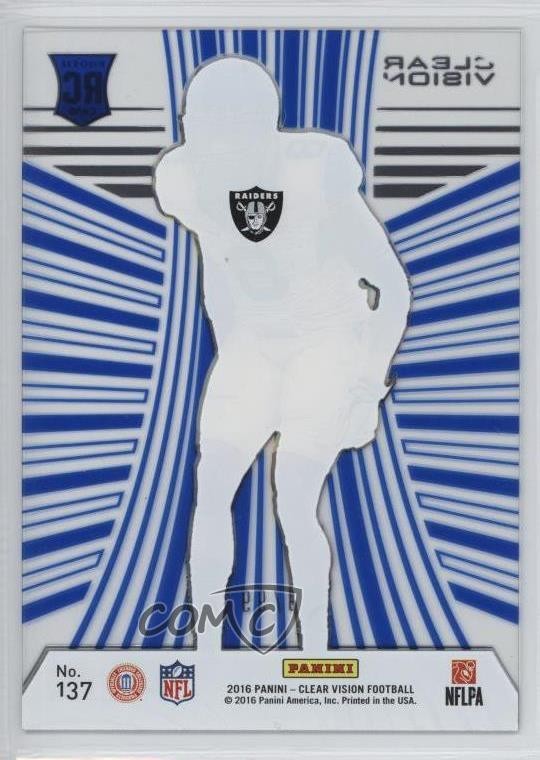 2016 Panini Clear Vision Rookies Level 1 Blue /99 Karl Joseph #137 ...