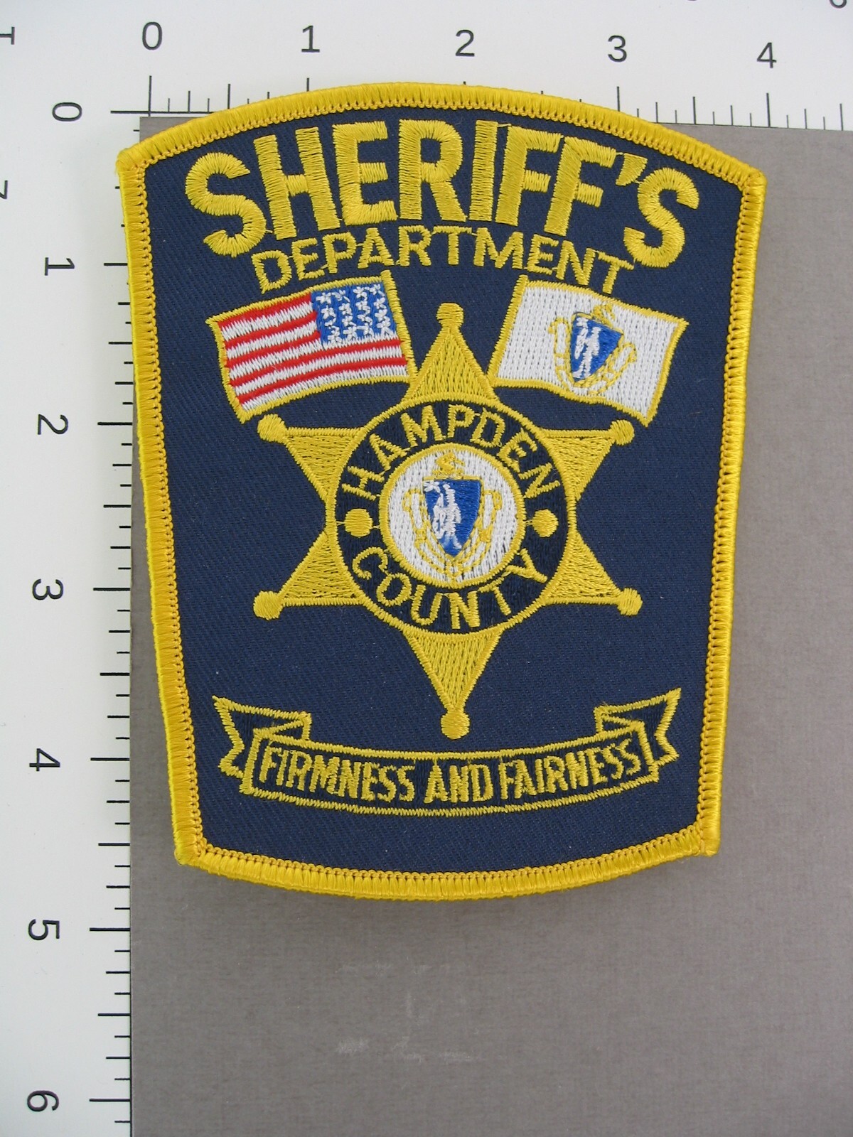 Massachusetts HAMPDEN COUNTY SHERIFF'S DEPARTMENT Patch | eBay