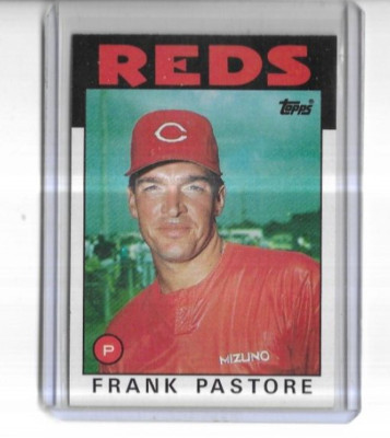1986 Topps #314 Frank Pastore Cincinnati Reds | eBay