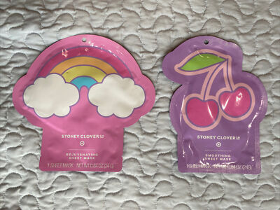 2 Stoney Clover Lane Face Masks/ Rejuvenating & Smoothing Sheet Mask ...