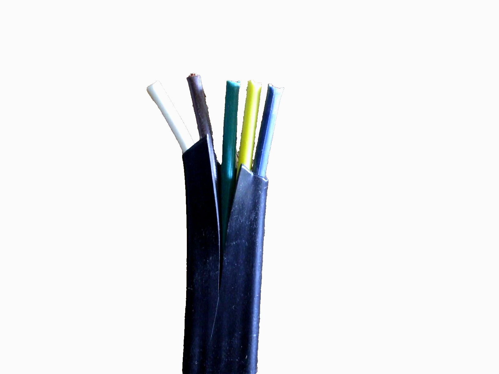 14/5 awg 5-CONDUCTOR FLAT CABLE 14ga CU SHEATHED GXL TRUCK TRAILER RV ...