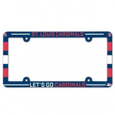 St Louis Cardinals Plastic License Frame [NEW] MLB Tag Auto Car Plate ...