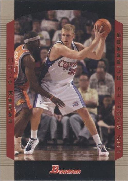 2004-05 Bowman Draft Picks & Prospects - Chris Kaman #85 Gold for sale ...