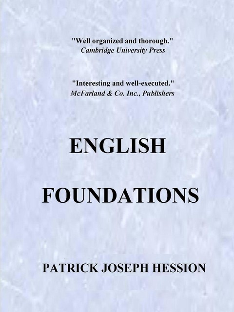 English Foundations von Patrick Joseph Hession (2008, Taschenbuch ...