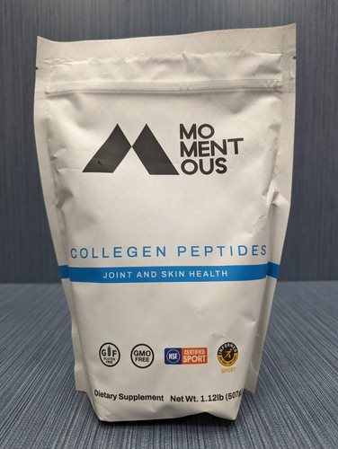 Momentous Collagen Peptides Powder with Protein 30 Servings Per Bag ...
