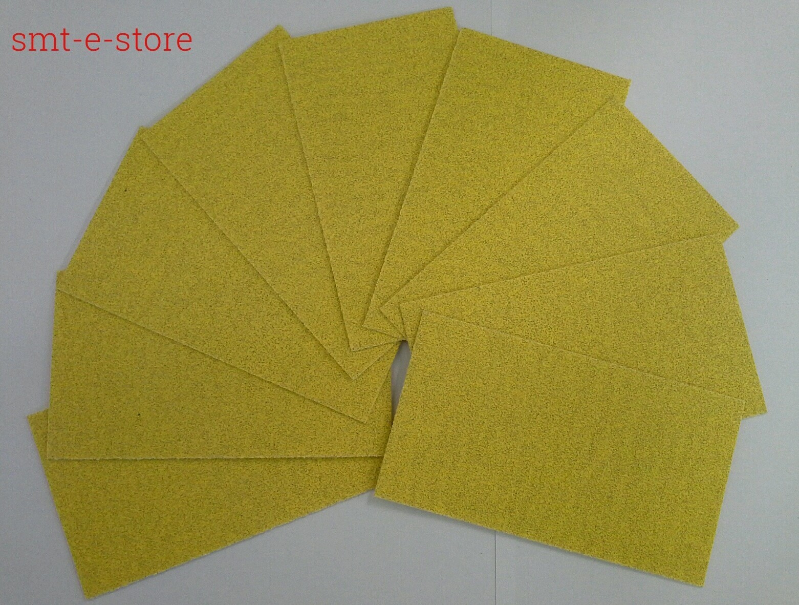 70mm x 125mm Hand Sanding Sheets - Hook & Loop Fastening - Various ...