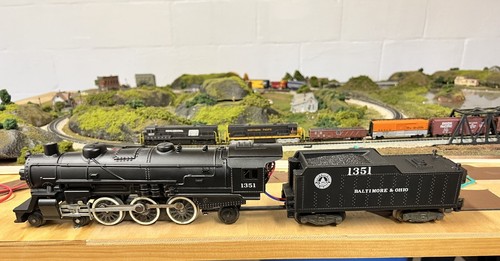 American Flyer 4-6-2 Locomotive/Tender with Smoke/Chug/Reverse unit ...