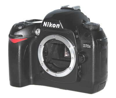 Nikon D70s 6.1MP Digital SLR Camera (Body Only - Shutter Count 470) #6636 18208852505| eBay
