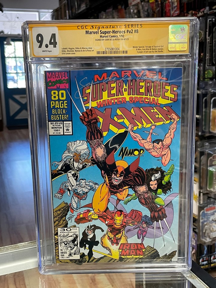 Marvel Winter Special 1991 (CGC 9.4 Signature,1st Squirrel Girl) Sam De ...