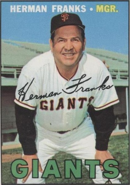 1967 Topps - #116 Herman Franks for sale online | eBay