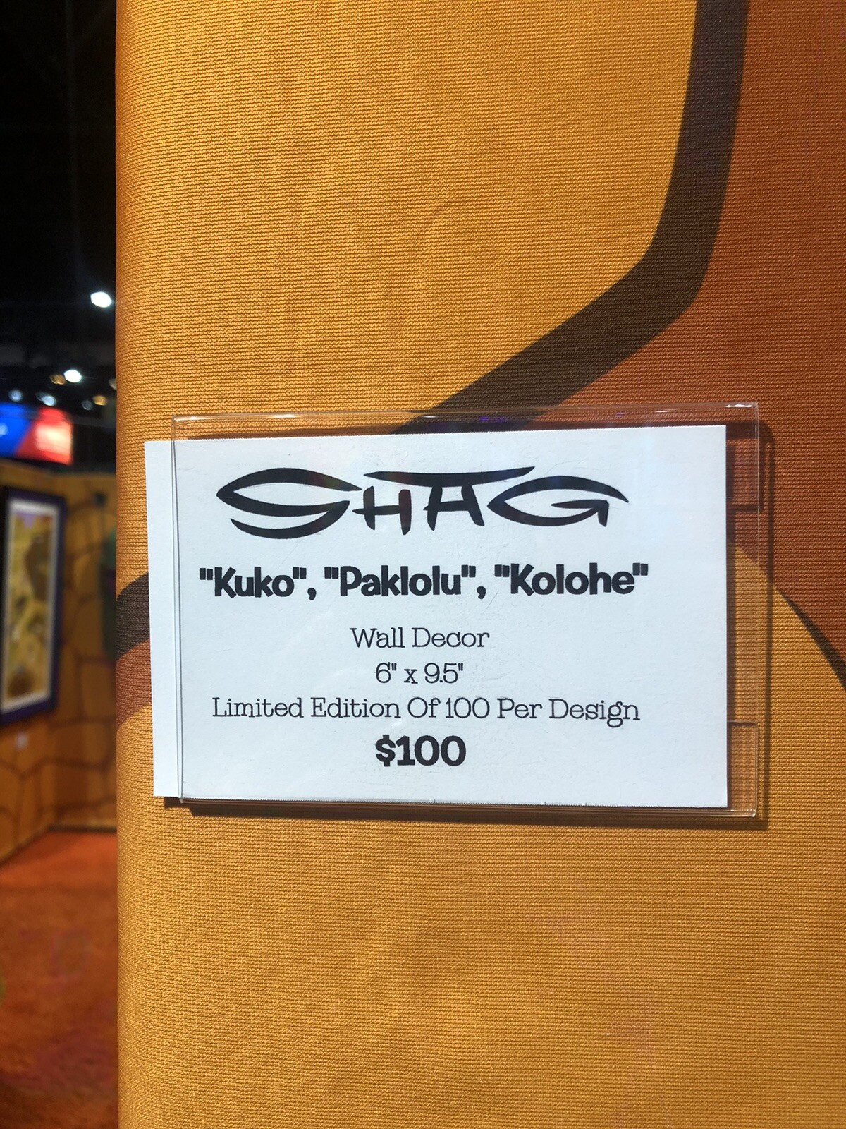 Shag Josh Agle SDCC Star Wars Alien Mini Tiki Mask Art Signed Set LE ...