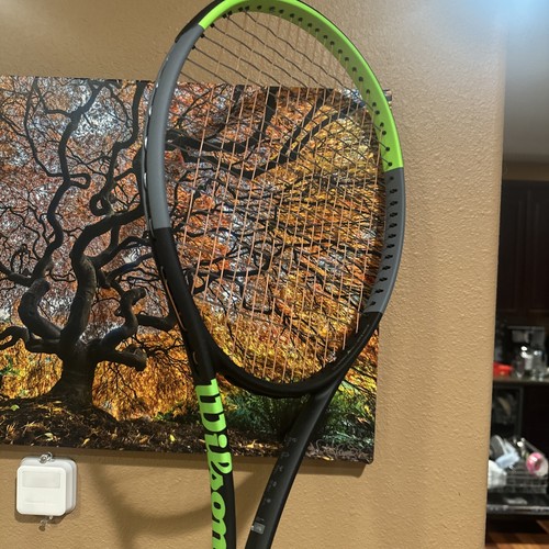 Wilson Blade SW 104 Autograph V7 4 3/8 Strung w/ Hybrid Used Perfection ...