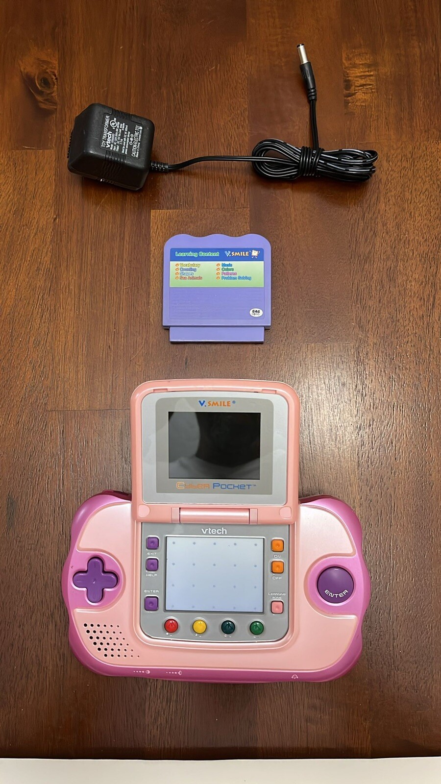 *TESTED* VTech V Smile Cyber Pocket Learning System Electronic 1 ...