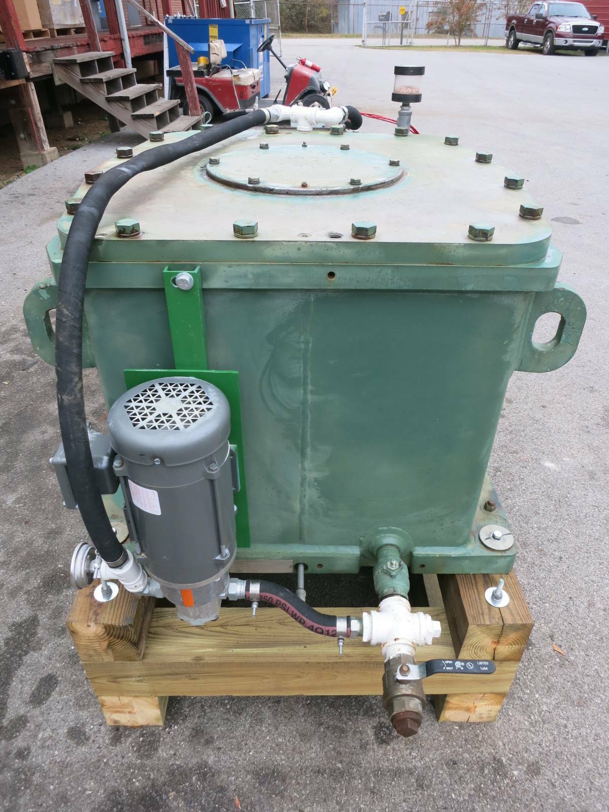 Lightnin Mixer Model: 782-Q-100, Year: 2011, HP: 100, RPM: 25, Ratio ...