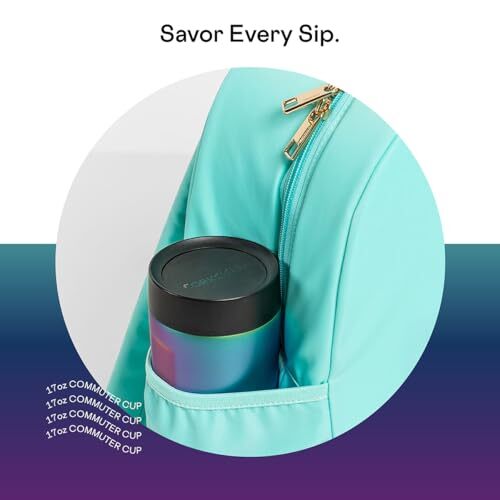 Commuter Cup Insulated Stainless Steel Leakproof Travel Coffee Mug ...