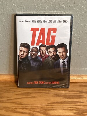 Tag DVD 2018 comedy movie Ed Helms Jon Hamm Jeremy Renner Jake Johnson ...