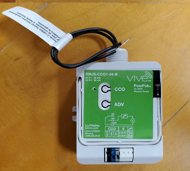 Lutron PowPak Energi Tripak CCO Module Rmjs-cco1-24-b for sale online ...