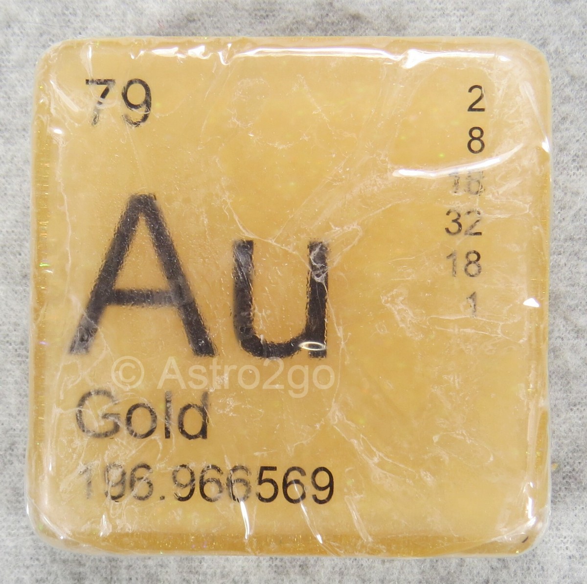 Gold Periodic Table Gold As Element 79 Of The Periodic Table On Black