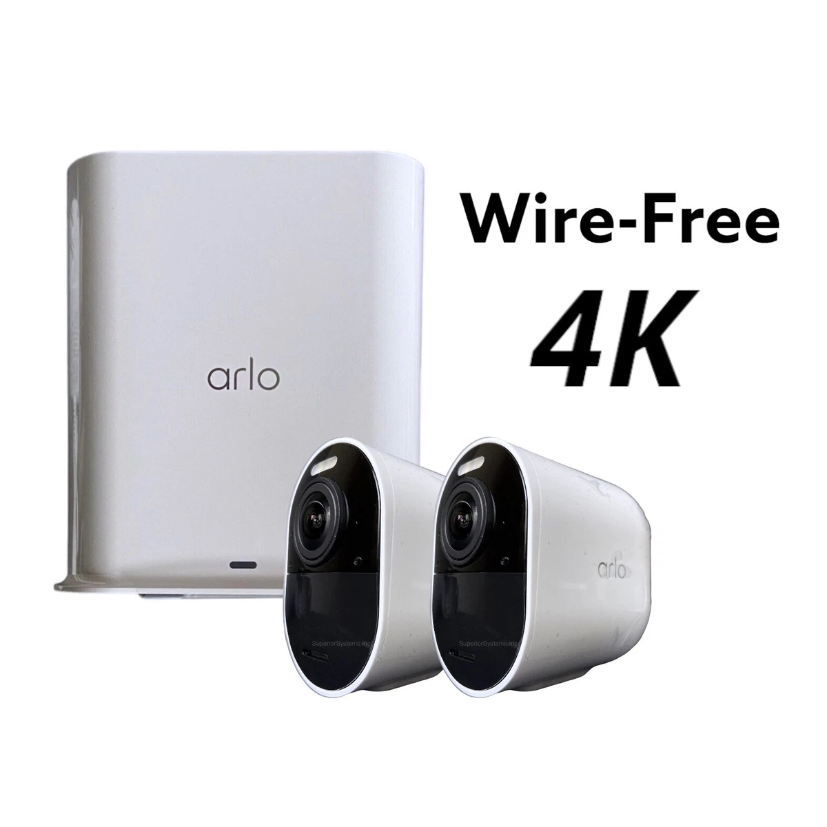 Arlo Ultra Spotlight Camera Wire Free Security System Pack, 40% OFF
