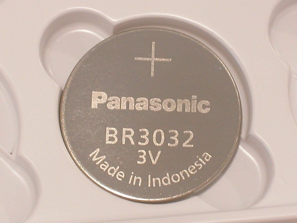 3 NEW PANASONIC BR3032 BR 3032 3v LITHIUM BATTERIES BULK | eBay
