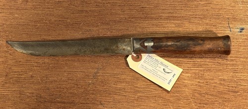 Indian Trade Knife Ca. 1860 ~ Beautiful Pewter Inlay in Grip | eBay