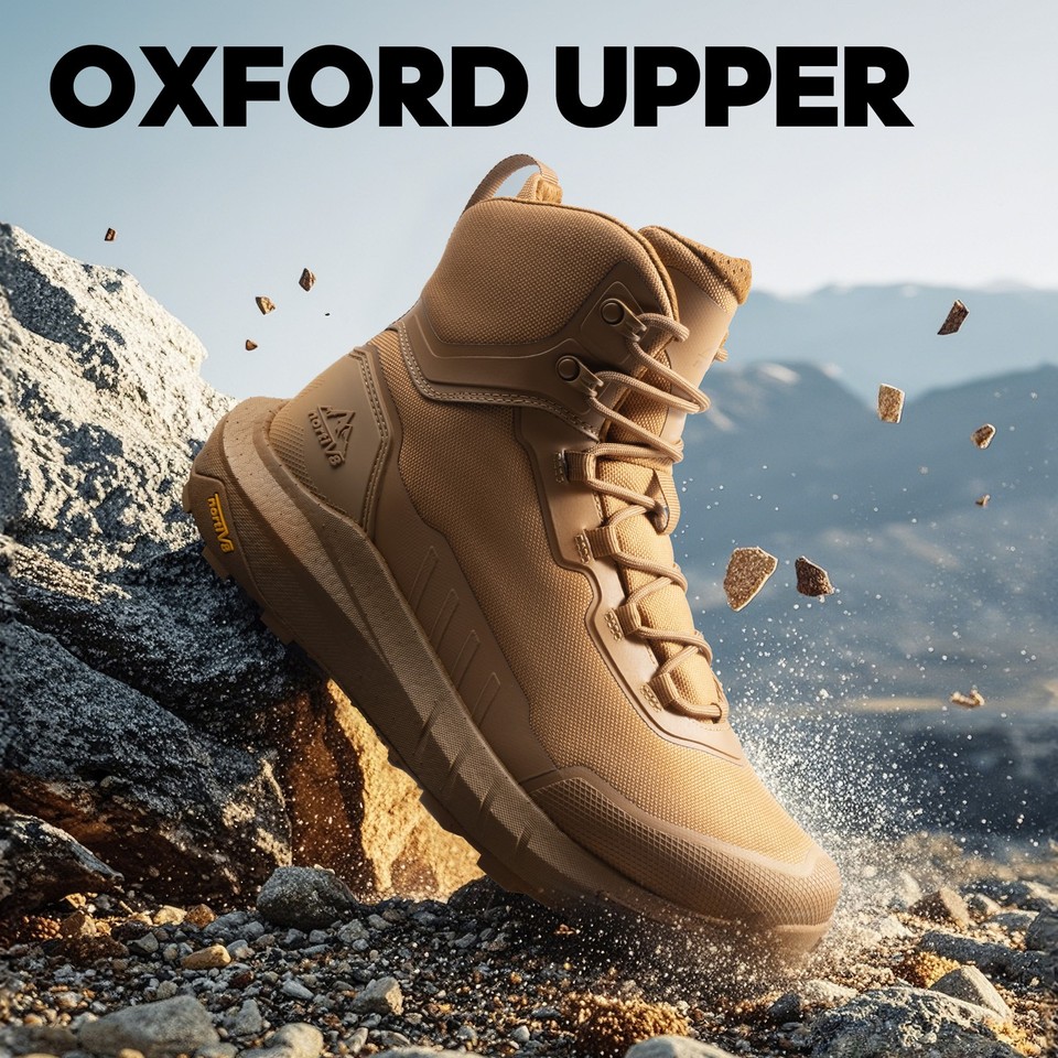 Men's Lightweight Tactical Military Boots Side Zipper Combat Boots Wide ...