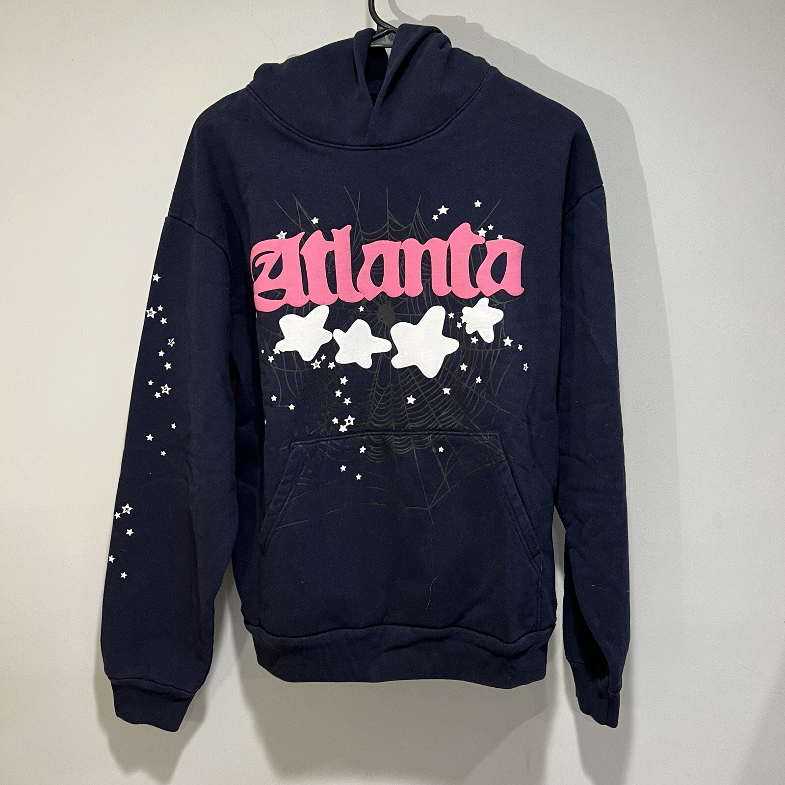 Sp5der WorldWide x Young Thug Spider Atlanta Navy/Pin… - Gem
