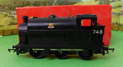 Triang R153 0-6-0 Saddle Tank Loco 748 BR Black Boxed OO(f) | eBay UK