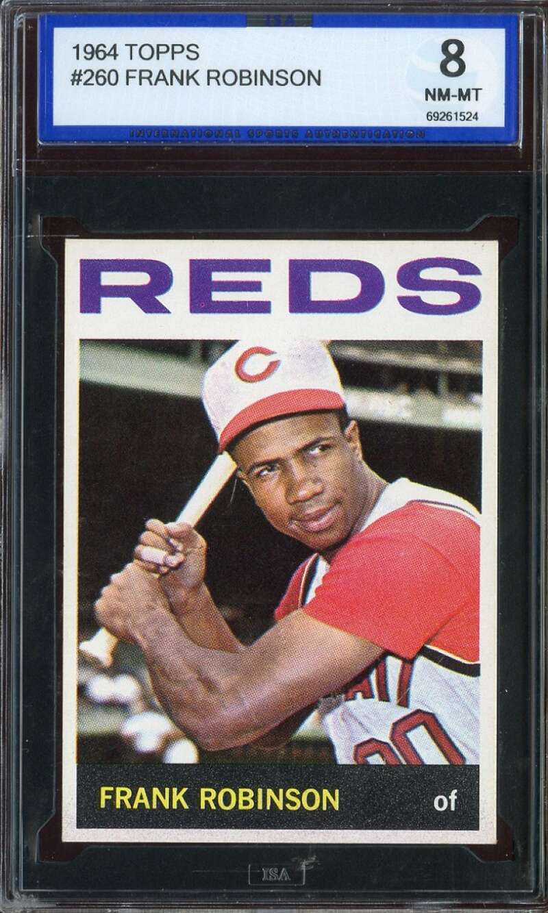 1964 TOPPS #260 FRANK ROBINSON ISA 8 REDS HOF *ADT4640 | eBay