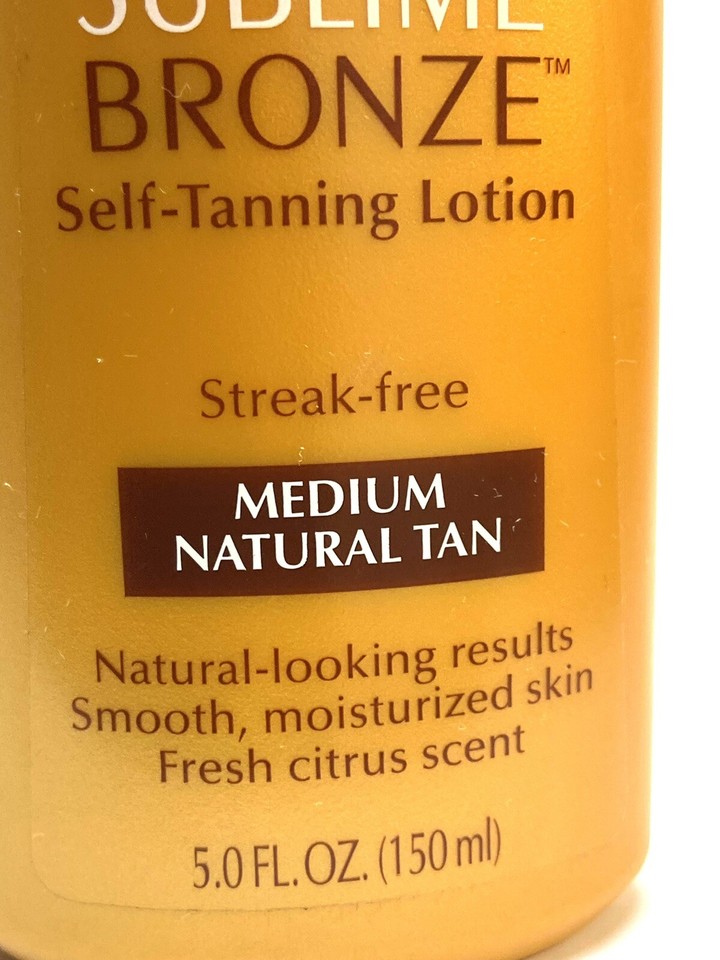 loreal sublime bronze self tanning lotion medium natural tan streak ...