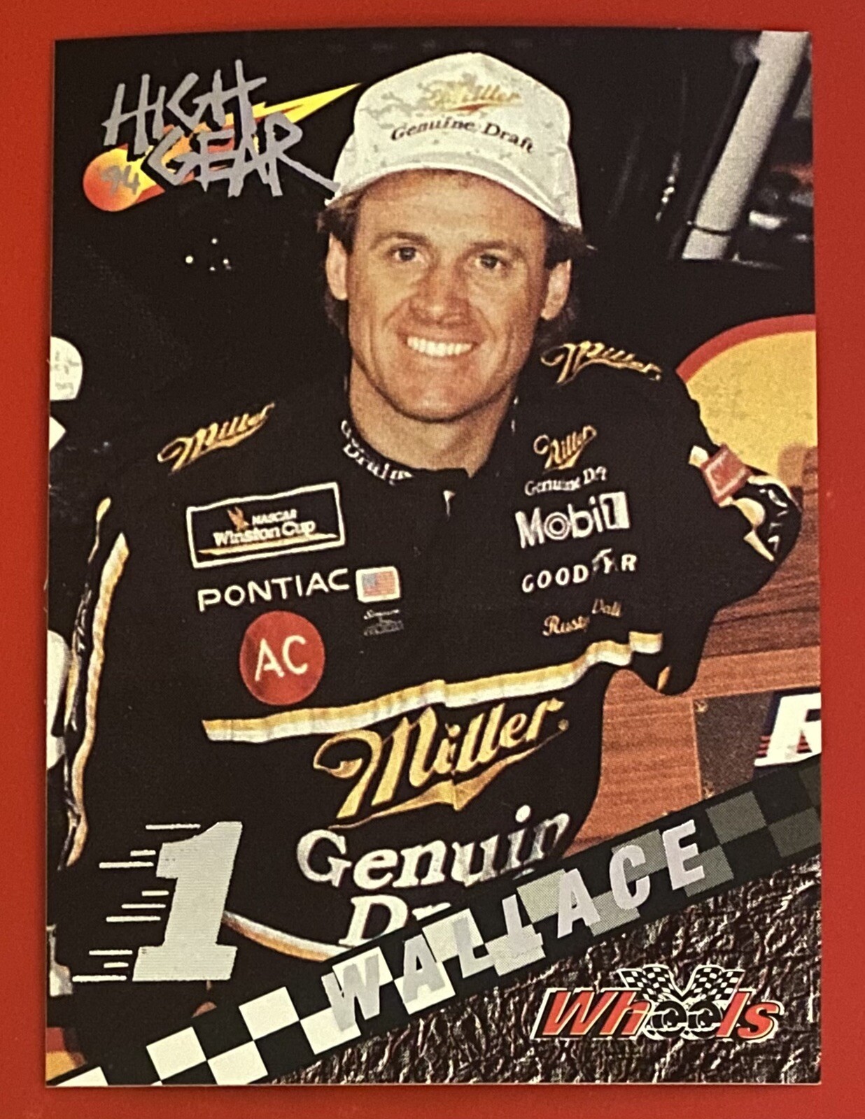1994 Wheels High Gear Day 1 One #193 Rusty Wallace - Richmond | eBay