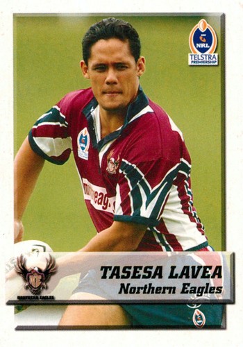 2002 MANLY SEA EAGLES NRL Card TASESA LAVEA Daily Telegraph | eBay ...