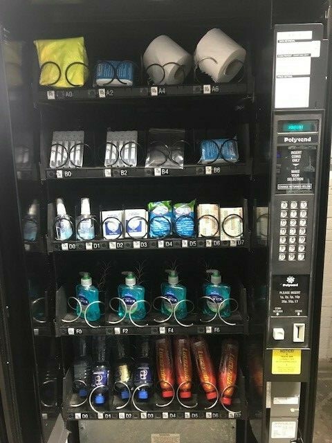 PPE Health & Safety Vending Machine - Contactless Payment for Masks ...