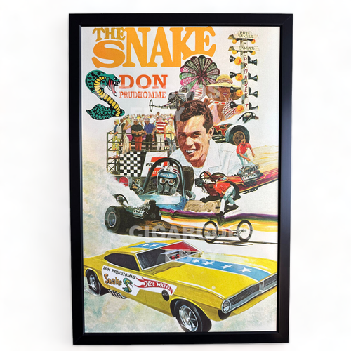 Vintage Don Prudhomme Snake Hot Wheels Redlines Art Poster 11”x 17 ...