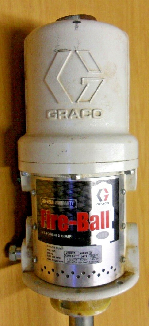 GRACO Fire-Ball 300 Air-Powered Grease Pump 239877 | eBay