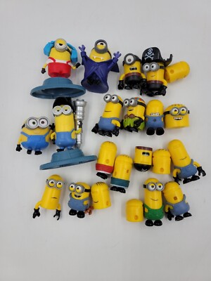 Thinkways Toys 2" Minion PVC Figures Despicable Me Set Preowned ...