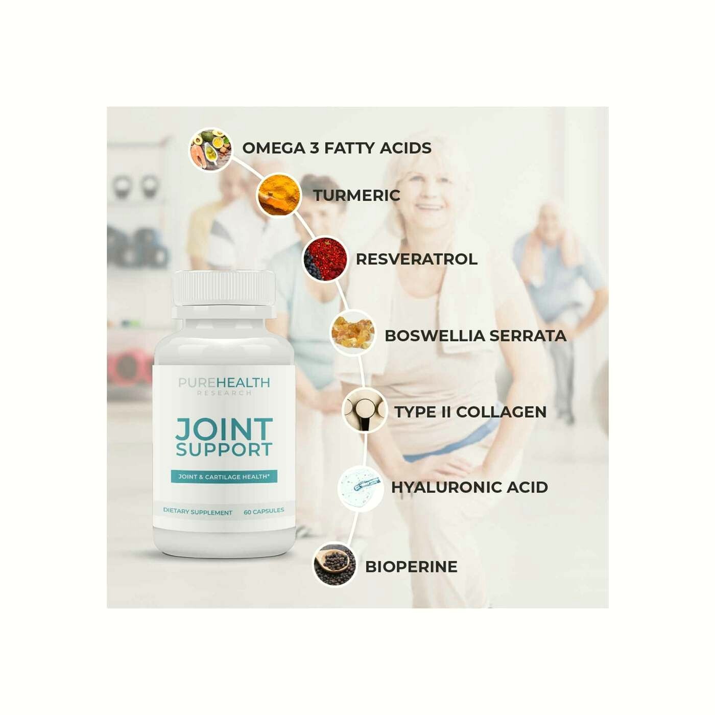 PureHealth Research Joint Support, Joint & Cartilage Health - 60 ...