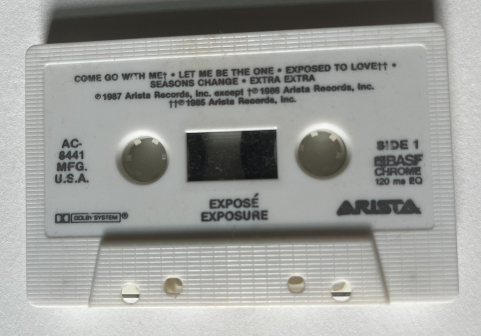 EXPOSE - EXPOSURE Cassette Tape - PLAY TESTED ~~~ SOUNDS GREAT! | eBay