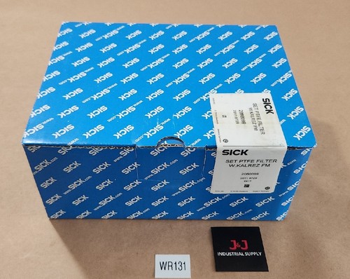 *BRAND NEW FACTORY SEALED* Sick 2060099 Set PTFE Filter W.KALREZ FM ...