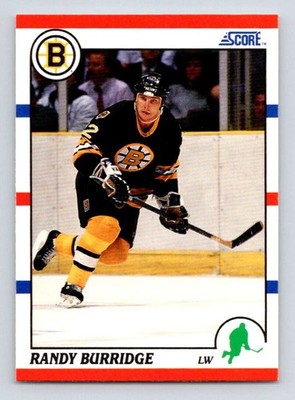 1990-91 Score #72 Randy Burridge NM-MT Bruins | eBay