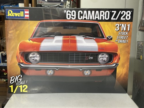 SEALED 1:12 REVELL model car kit 1969 '69 CAMARO Z/28 #12812 chevy ...