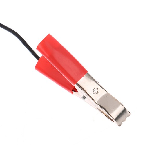 12 Volt Battery Terminal Clip-on Power Socket Adapter Plug Car Boat Van ...