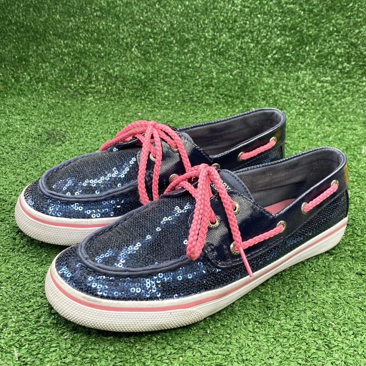 Sparkly Sperrys For Girls