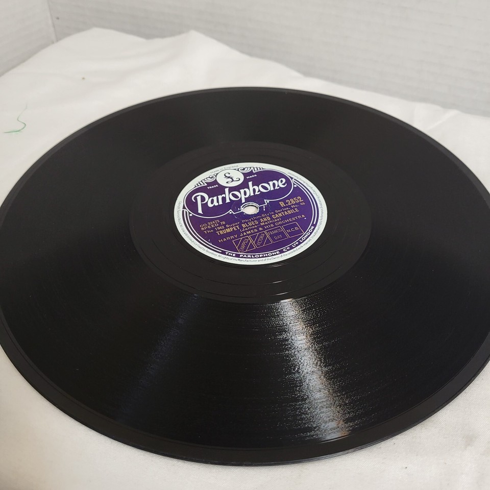 Harry James Concerto Trumpet/Trumpet Blues Cantabile 78 rpm Parlophone ...
