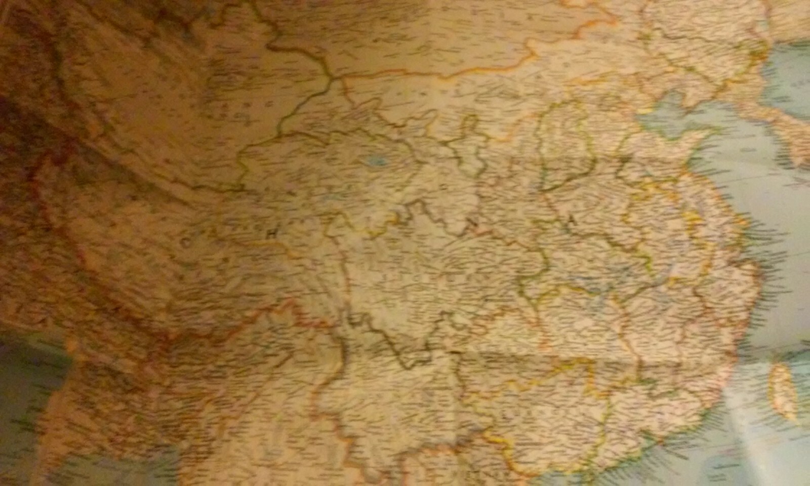 National Geographic "China" Map Poster,Full Size Maps | eBay