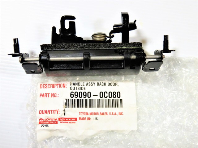 Toyota Genuine OEM 69090-0c080 Handle ASSY Back Door Outside 690900C080 ...